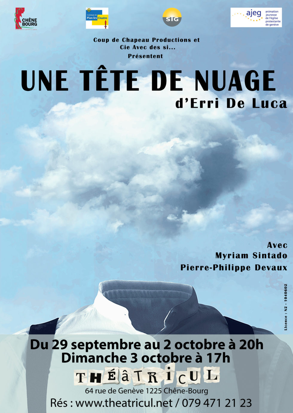 Une tête de nuage | Théâtricul